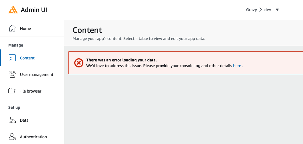 Amplify content Table + Graphql Queries are not showing · Issue #379 ...