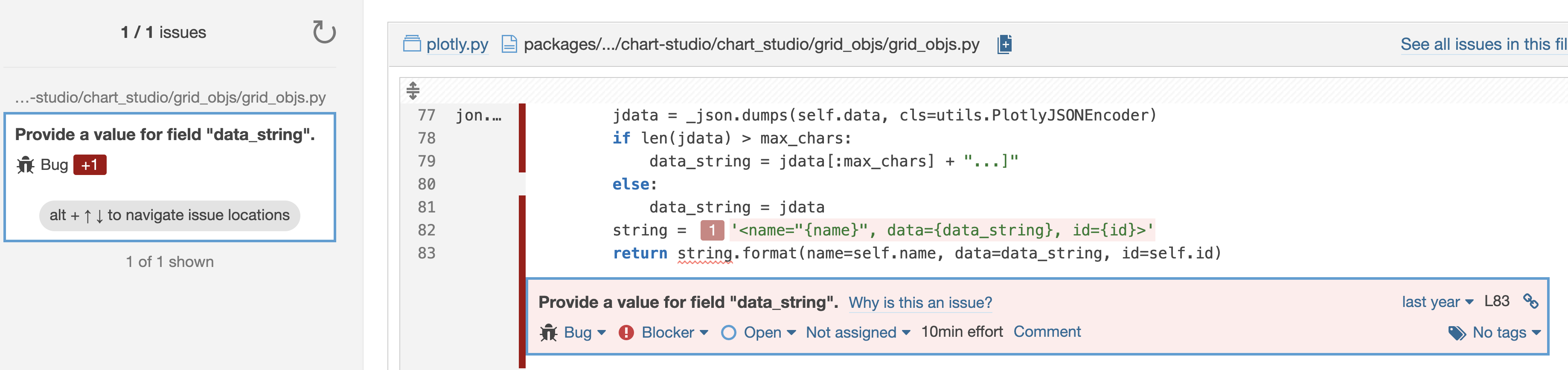 String Formatting Error In Column Init Grid Objs Py · Issue 2803 · Plotly Plotly Py