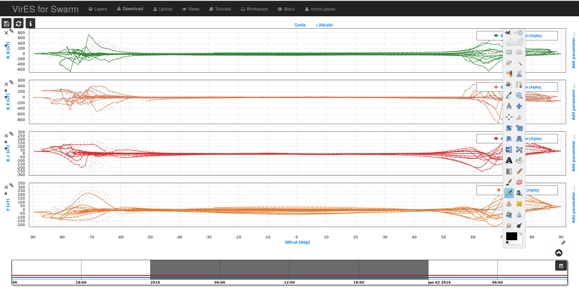 Imported client state overriden by the default paramters. · Issue #355 · ESA-VirES/WebClient ...