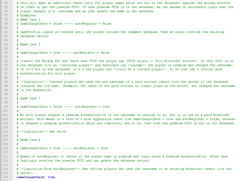 nameChangeCheck: true [Broken] · Issue #457 · TuxCoding/FastLogin · GitHub