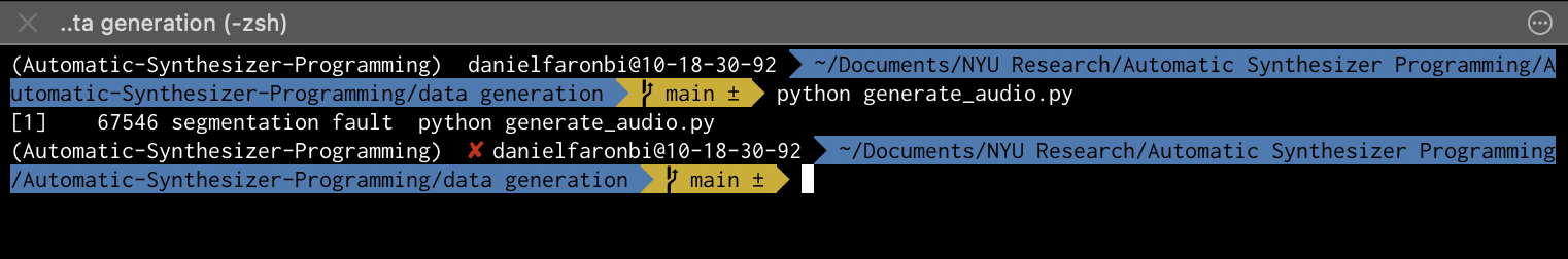 Strange Segmentation Fault when importing librosa in conjuction with dawdreamer · Issue #1465 ...