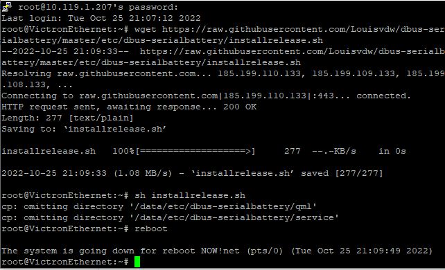 VenusOS 2.91 - dbus-serialbattery v0.13 - JK-BMS RS485 not seen in Venus OS · Issue #273 ...