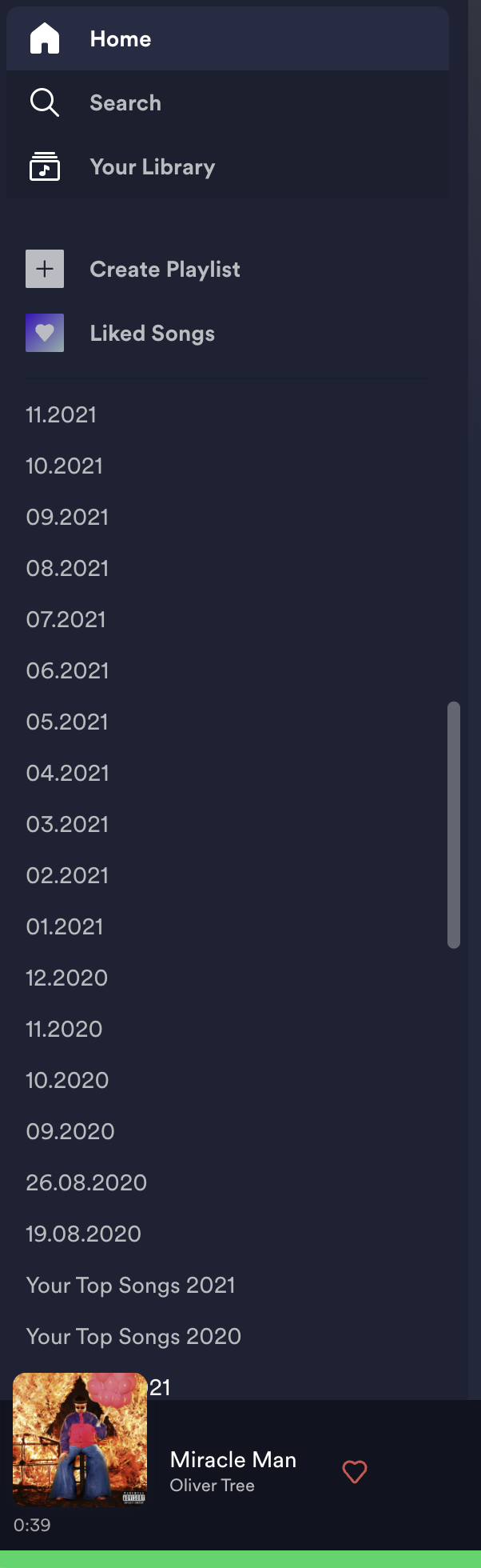 Playlist scroll bar won't scroll all the way · Issue #33 · Comfy-Themes/Spicetify · GitHub