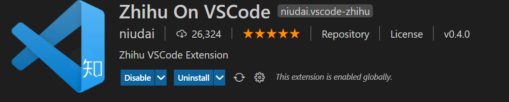 zhihu: search items resulted in an error · Issue #101 · niudai/VSCode-Zhihu · GitHub