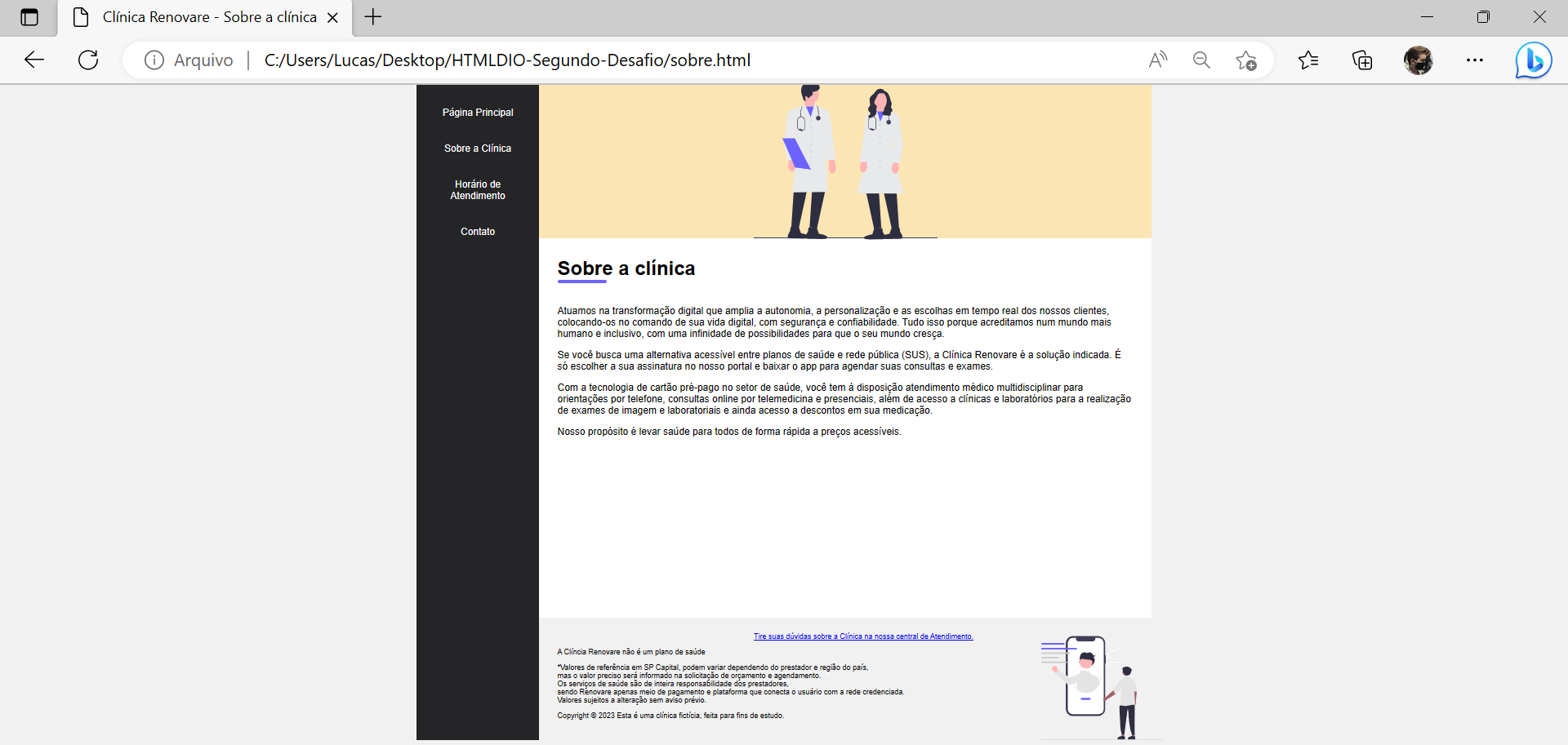 GitHub - lucastompsonl/HTMLDIO-Segundo-Desafio: Segundo desafio da ...