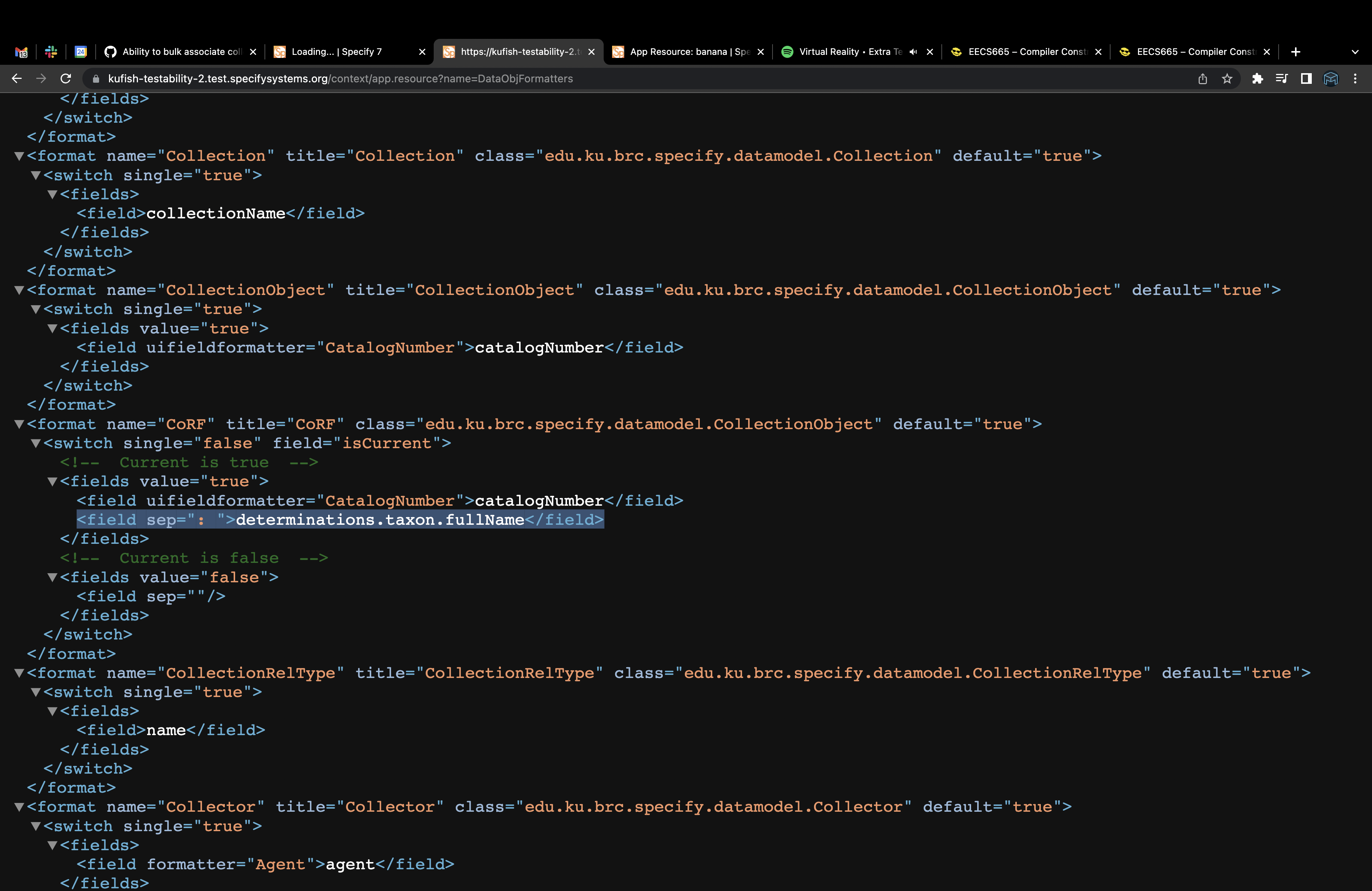 Ability to bulk associate collection object relationships from the form · Issue #2052 · specify ...