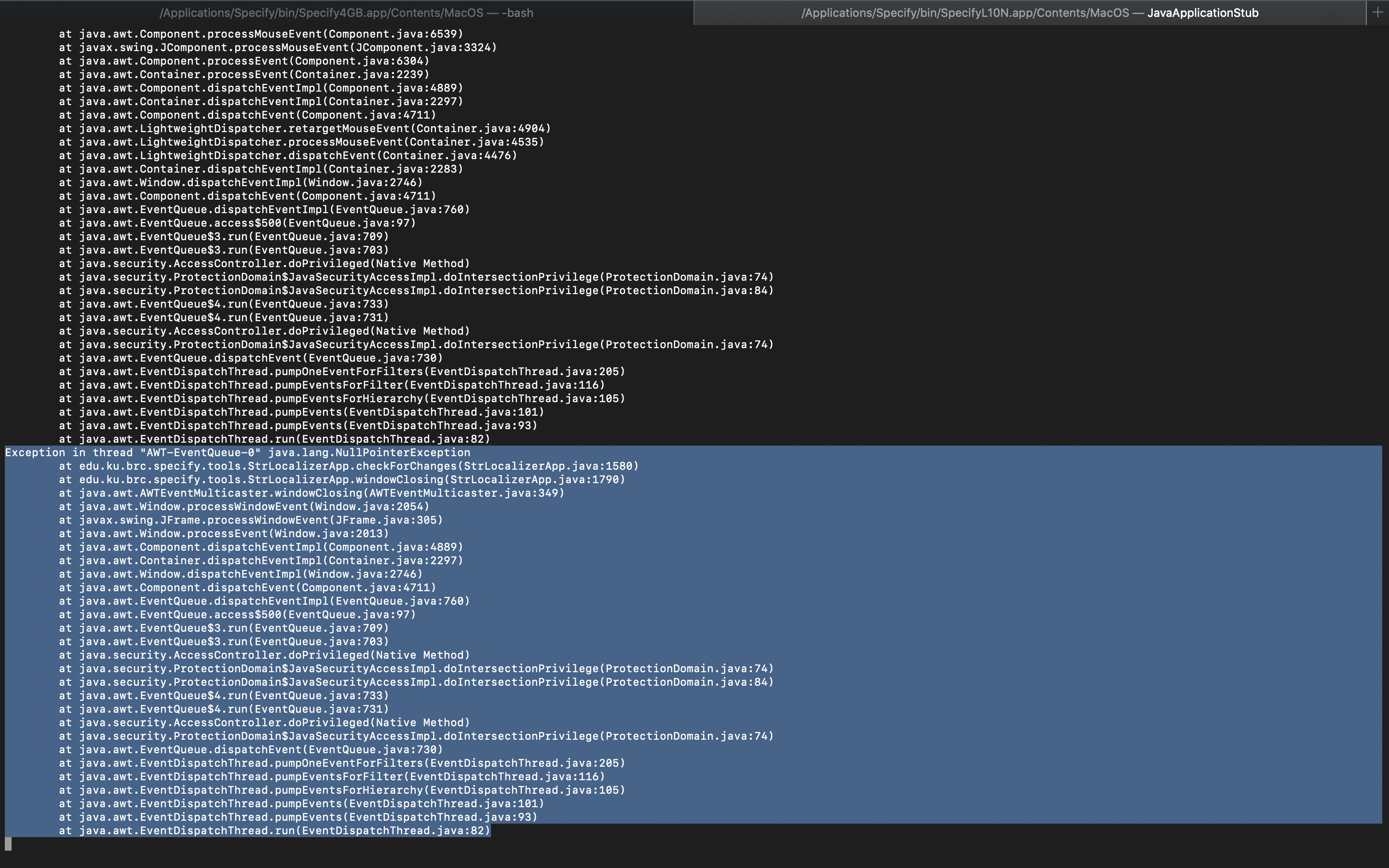 Windows not closing · Issue #417 · specify/specify6 · GitHub