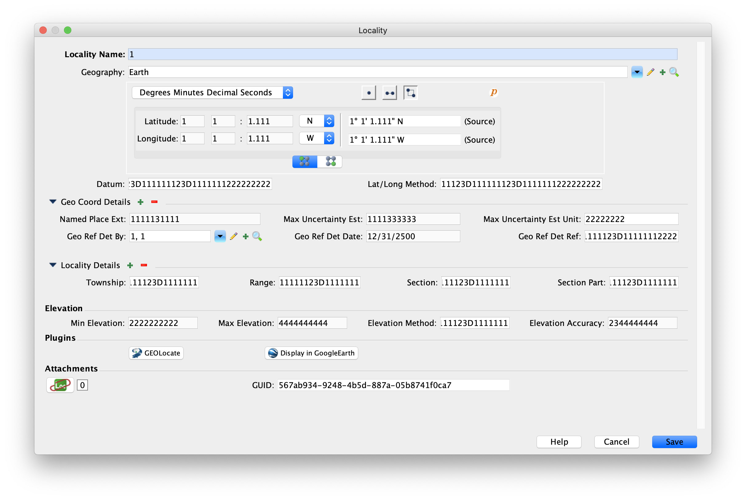 Google Earth does not display Rectangular Areas · Issue #426 · specify/specify6 · GitHub