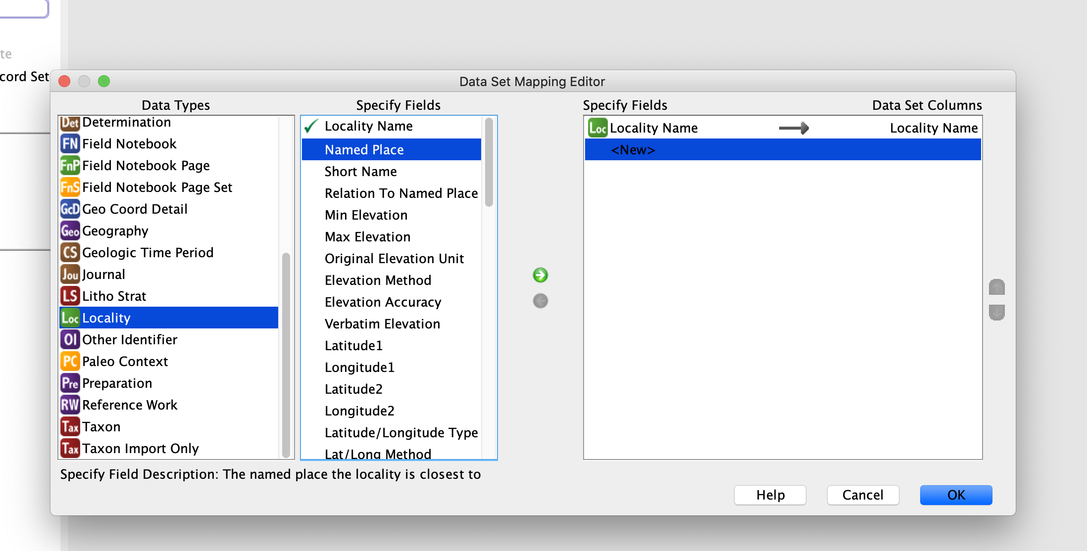 Add shortcuts for Workbench Dataset Mapping · Issue #434 · specify/specify6 · GitHub