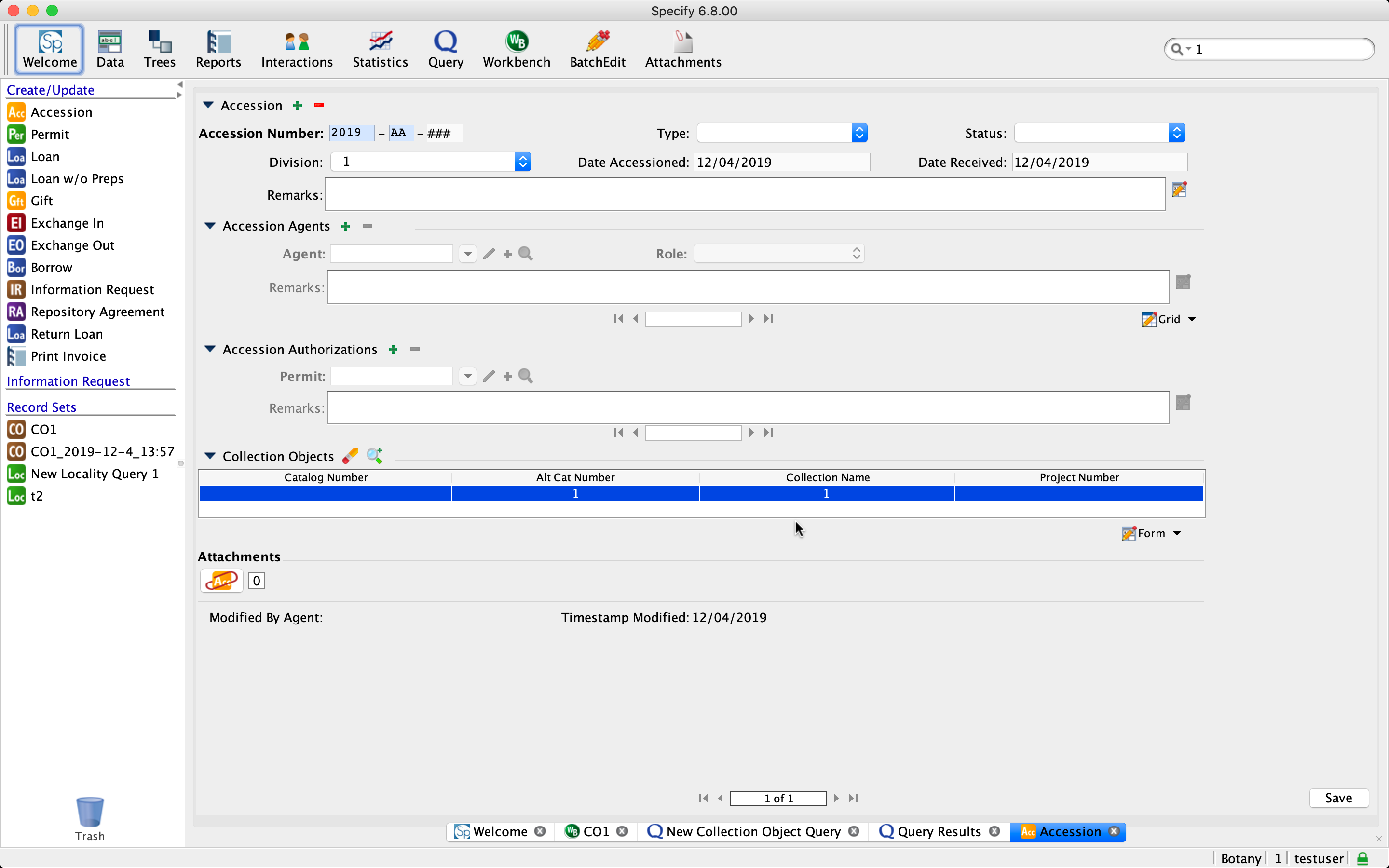 Java Error - null identifier in Accesion · Issue #409 · specify/specify6 · GitHub