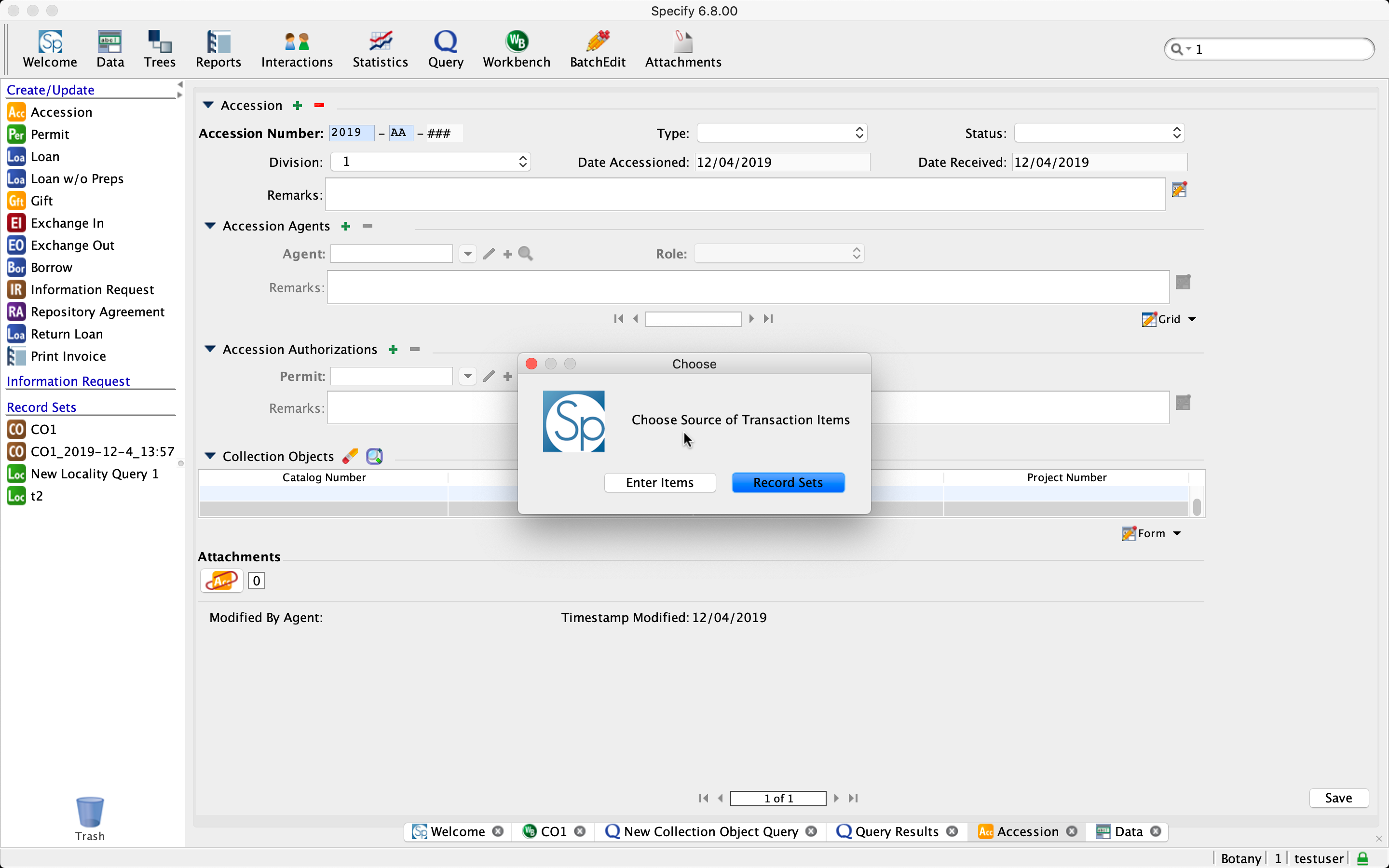 Java Error - null identifier in Accesion · Issue #409 · specify/specify6 · GitHub