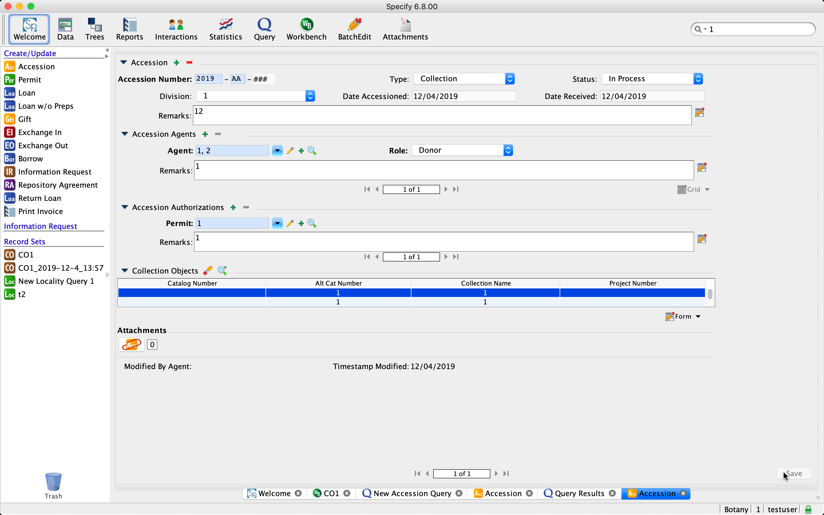 Java Error - null identifier in Accesion · Issue #409 · specify/specify6 · GitHub
