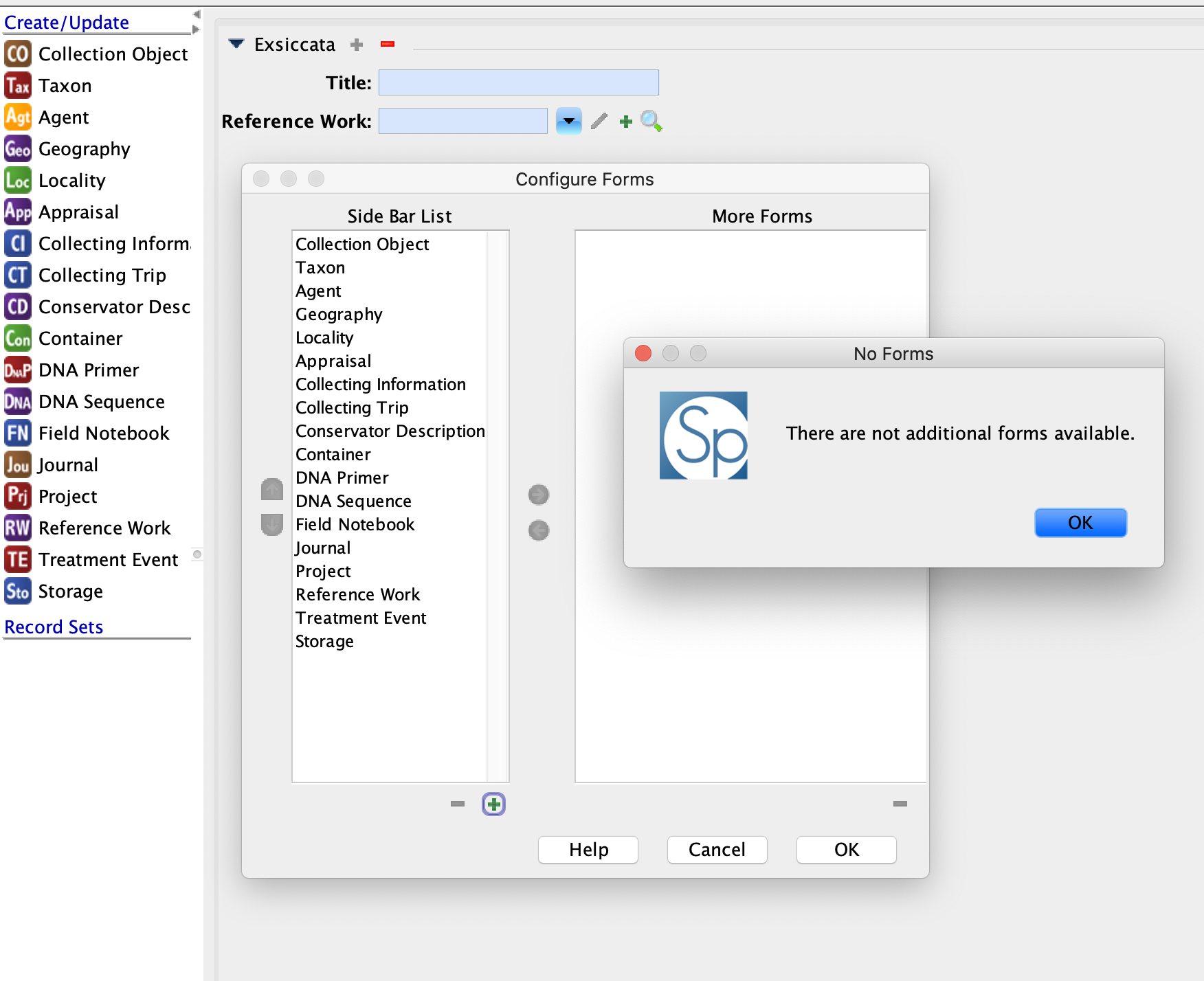 Exsiccata form lost · Issue #486 · specify/specify6 · GitHub