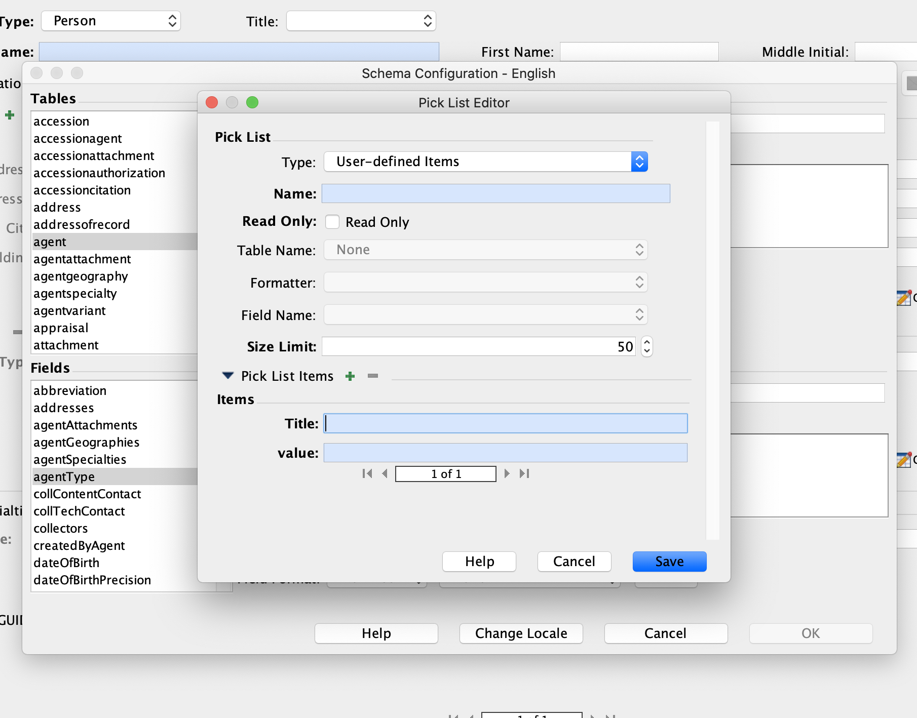 User is able to create an empty picklist item · Issue #647 · specify/specify6 · GitHub