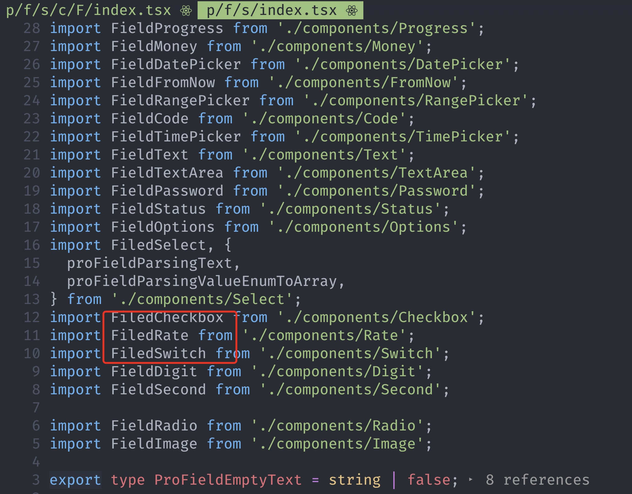 👑 [需求] ProComponents源码中一些可以改进的小细节 · Issue #1880 · ant-design/pro-components · GitHub