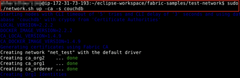 GitHub - smartums/hyperledger_fabric: Sample code with blockchain hyperledger fabric