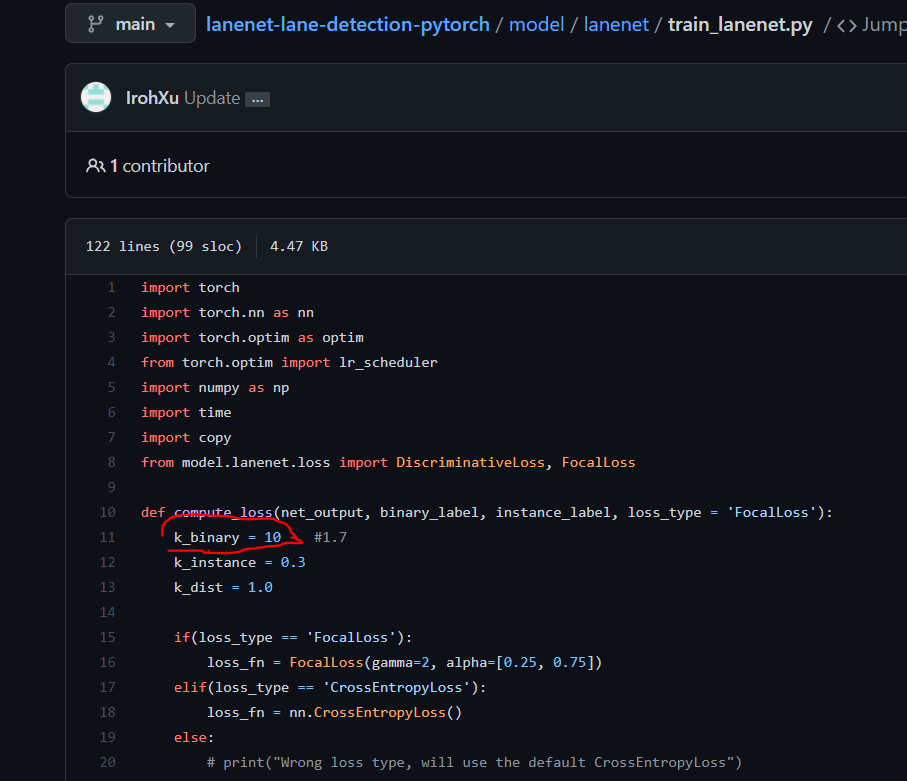 Question about binary_seg_pred · Issue #11 · IrohXu/lanenet-lane-detection-pytorch · GitHub