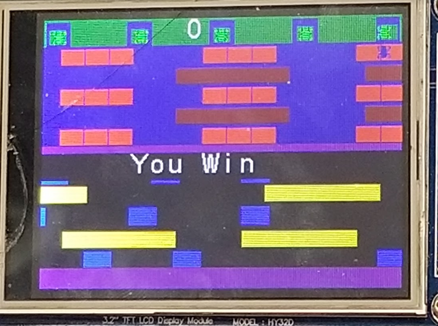 GitHub - OAAbaali2896/Frogger-Arcade-Game-LPC1768: Frogger Arcade Game ...