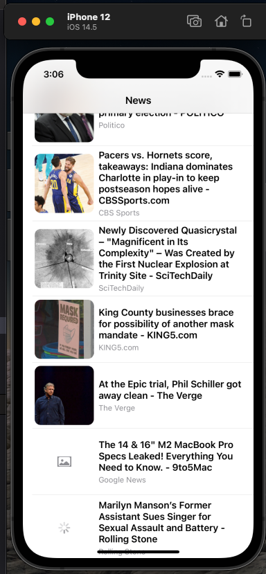 GitHub - dstwn/mvvm-news-app: News App Using MVVM