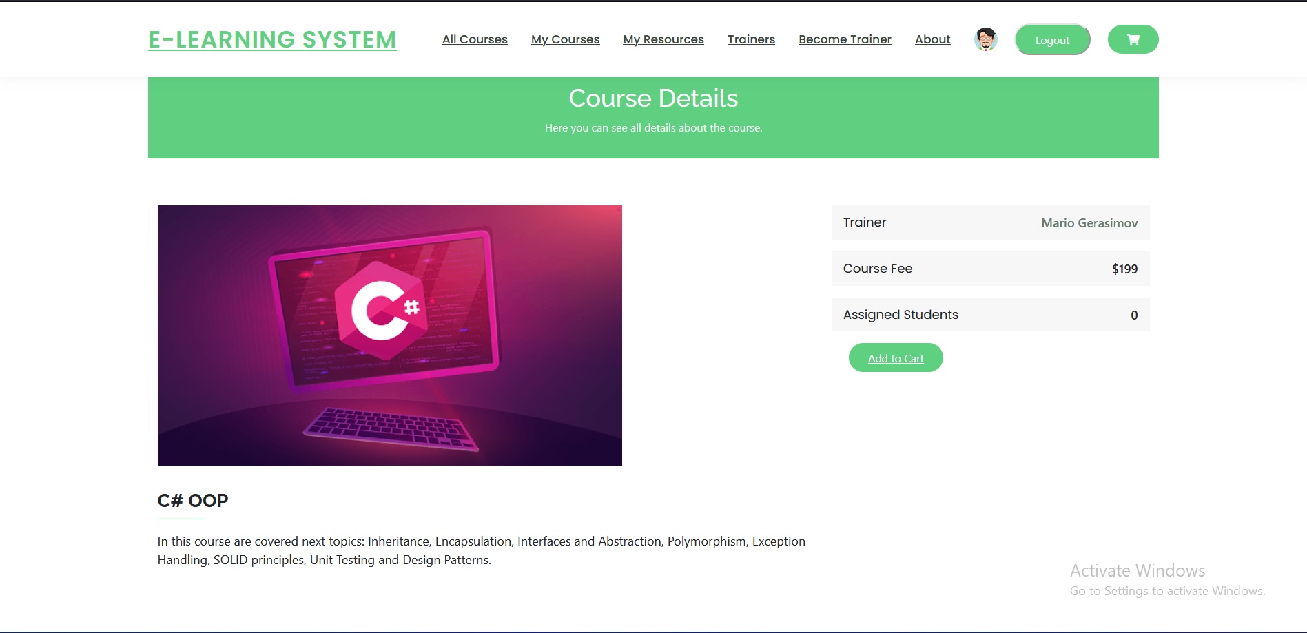 GitHub - velizar92/E-Learning-System