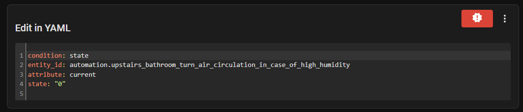 Numeric State Condition Type Attributes Are Being Stored As A String · Issue 13511 · Home