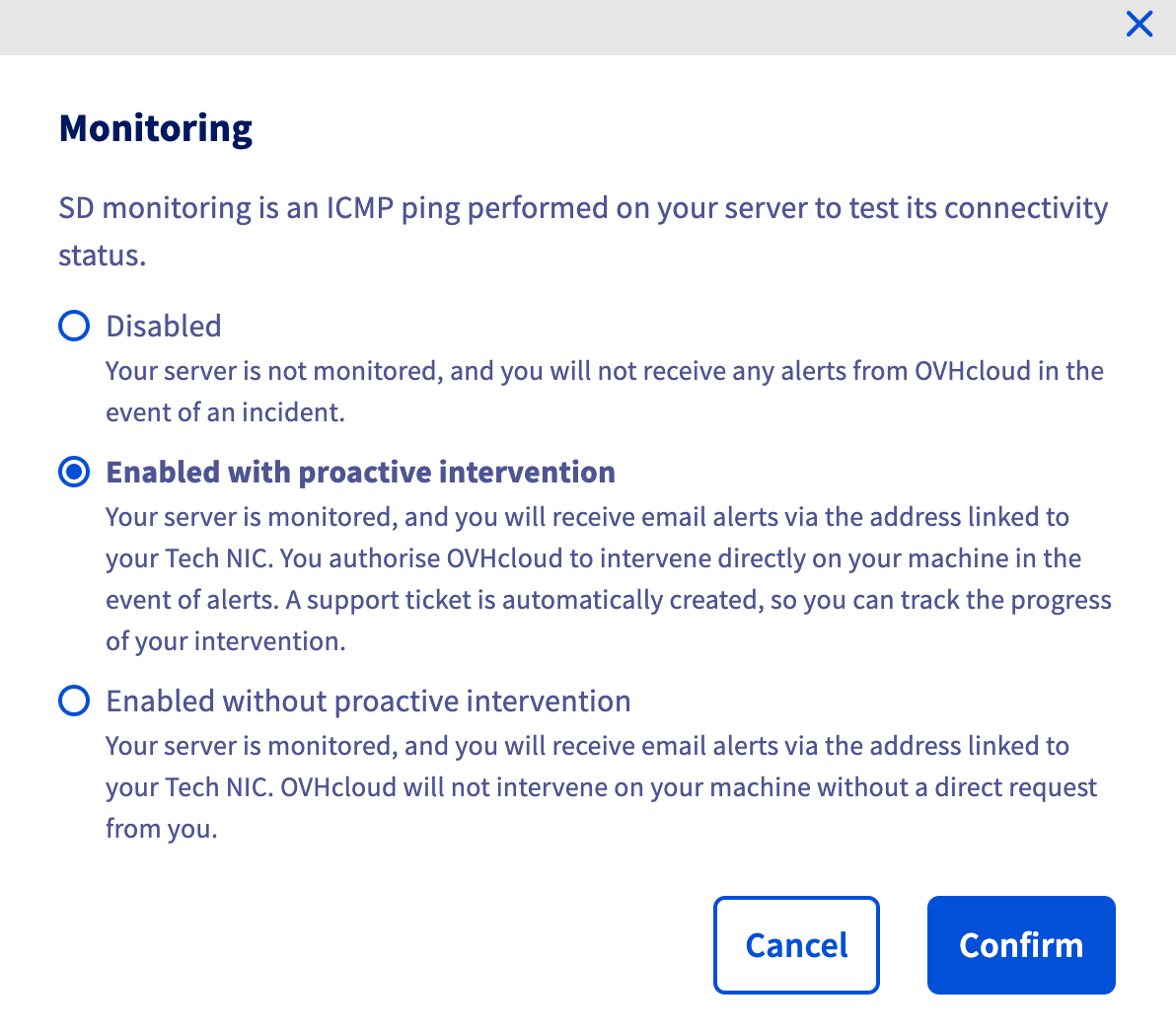 Disable proactive intervention when using OVH · Issue #176 · cpanel/elevate · GitHub