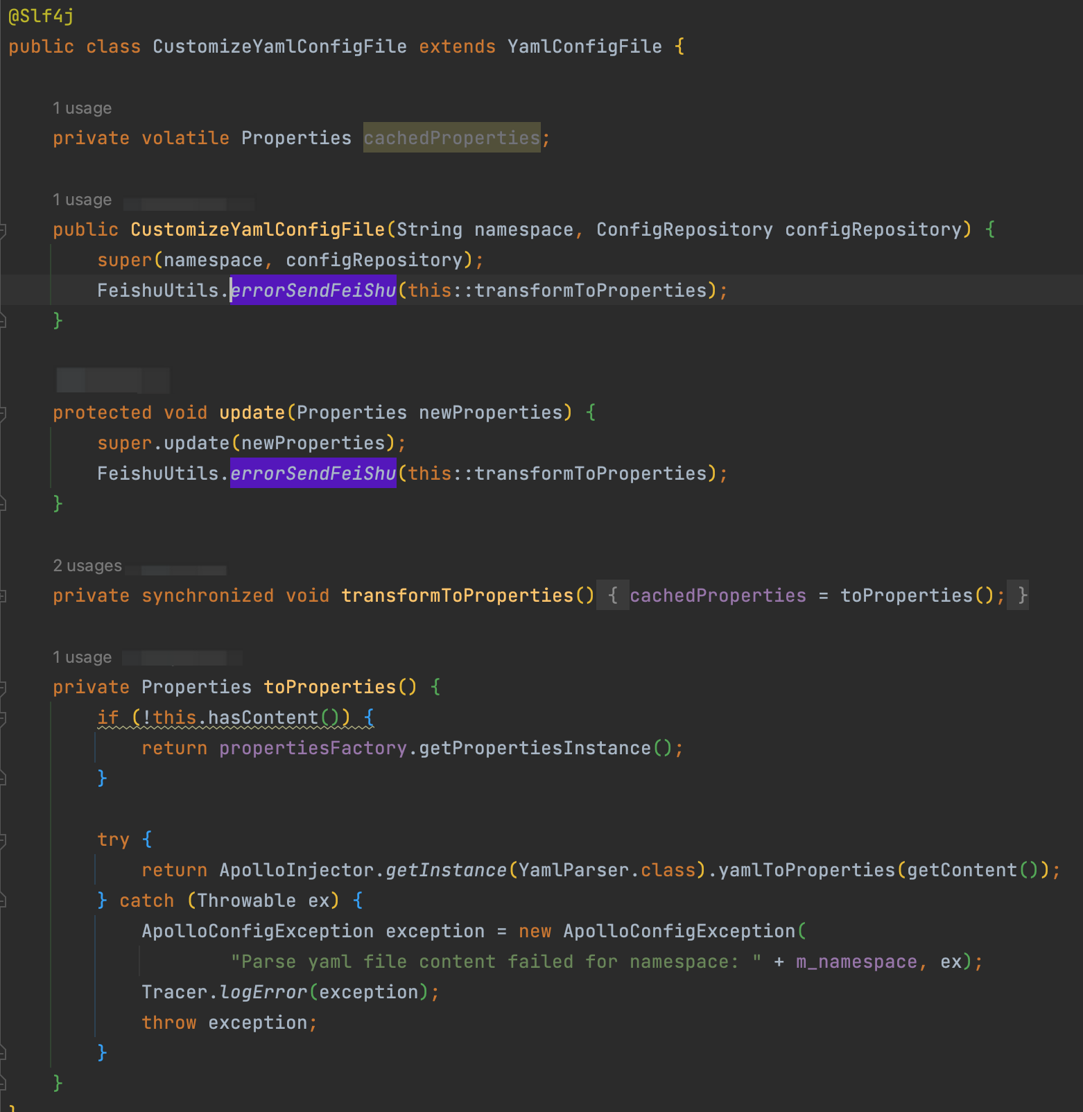格式解析报错了,捕获异常并发送第三方通知 · Issue #4699 · apolloconfig/apollo · GitHub 格式解析报错了,捕获异常并发送第三方通知 · Issue #4699 · apolloconfig/apollo · GitHub
