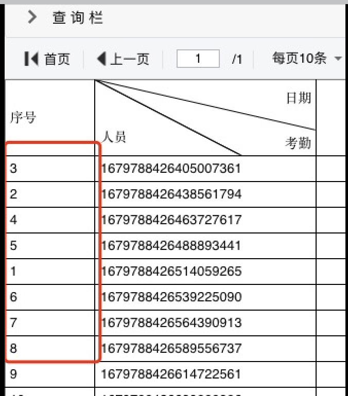 Row行号顺序错乱 · Issue 2080 · Jeecgbootjimureport · Github 5985