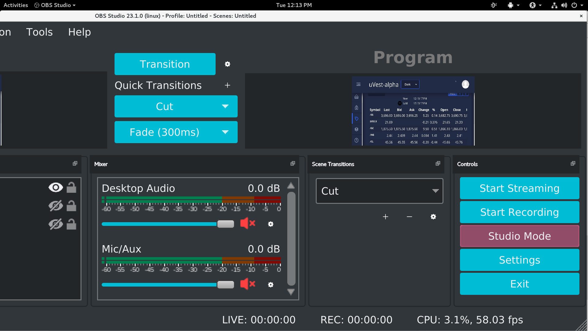 OBS interface cannot fit on one screen due to incorrect Display/monitor ...