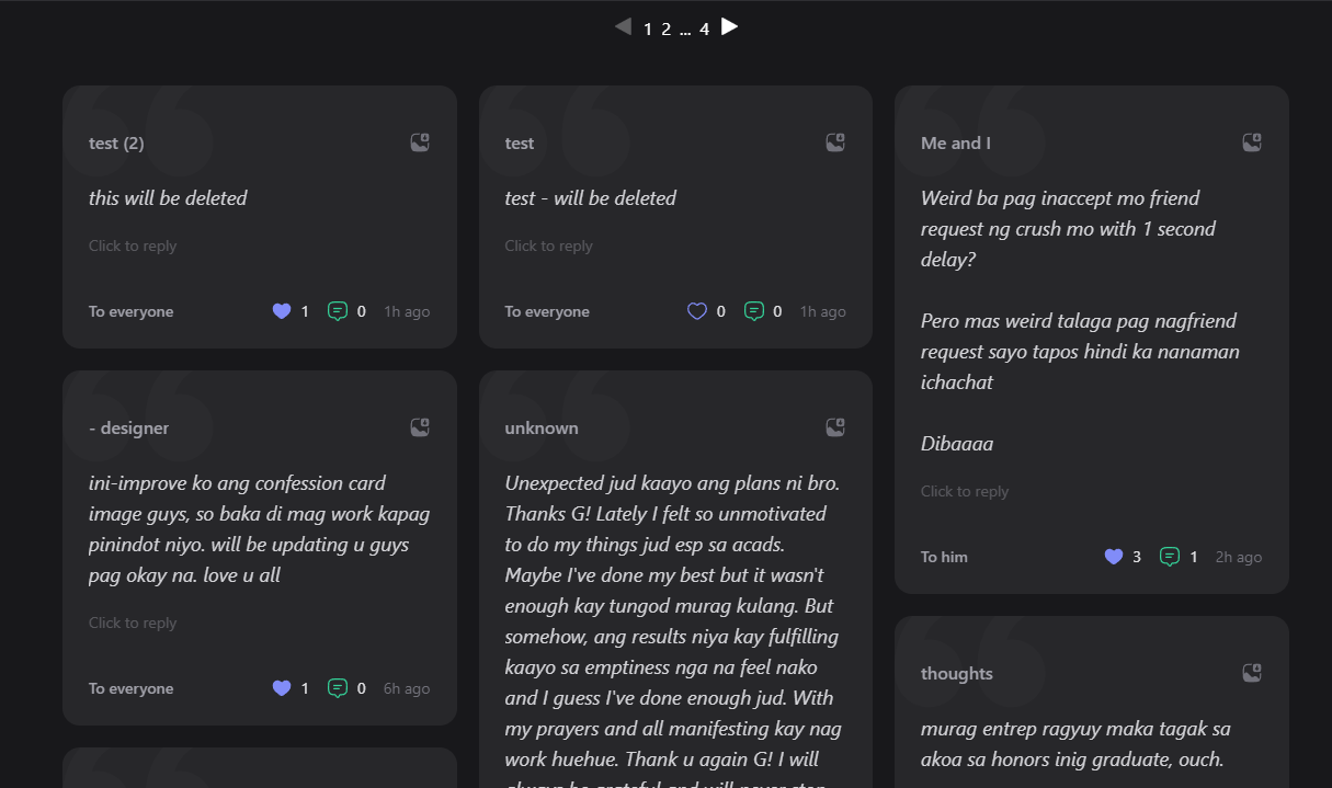 Enable heart react on confessions archive · Issue #85 · inclineteam/incognitoconfessions · GitHub
