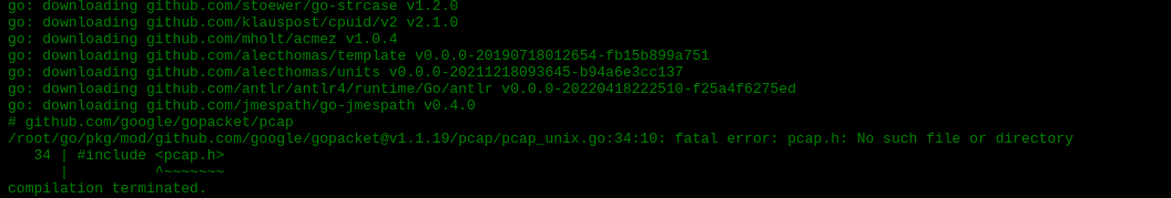 compilation terminated · Issue #94 · GhostTroops/scan4all · GitHub