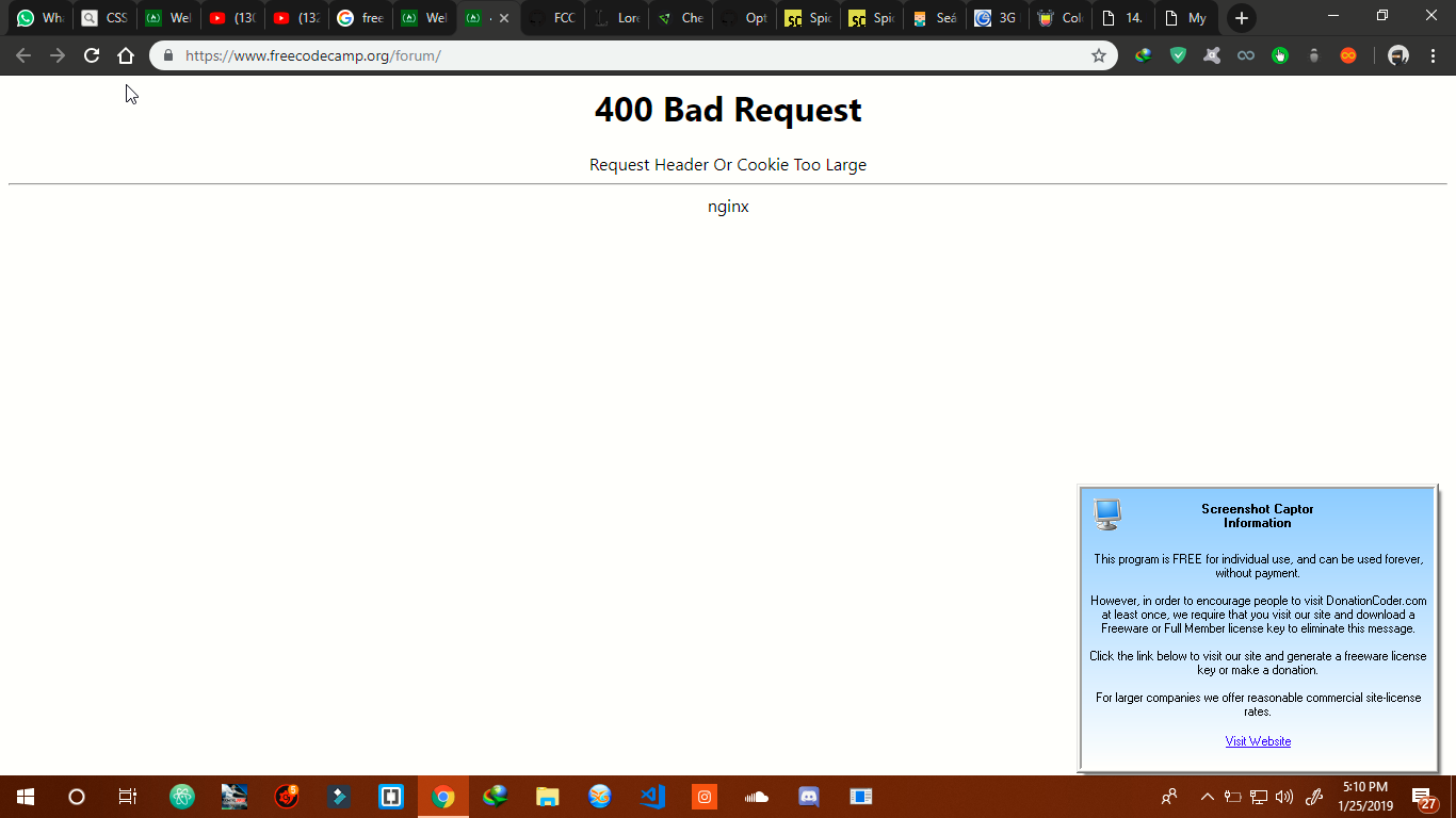 FCC Forum is down - Internal Server 500 error · Issue #16640 · freeCodeCamp/freeCodeCamp · GitHub