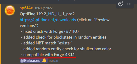 [Crash] Starting Mincraft with Optifine and Create (1.19.2) · Issue #7159 · sp614x/optifine · GitHub
