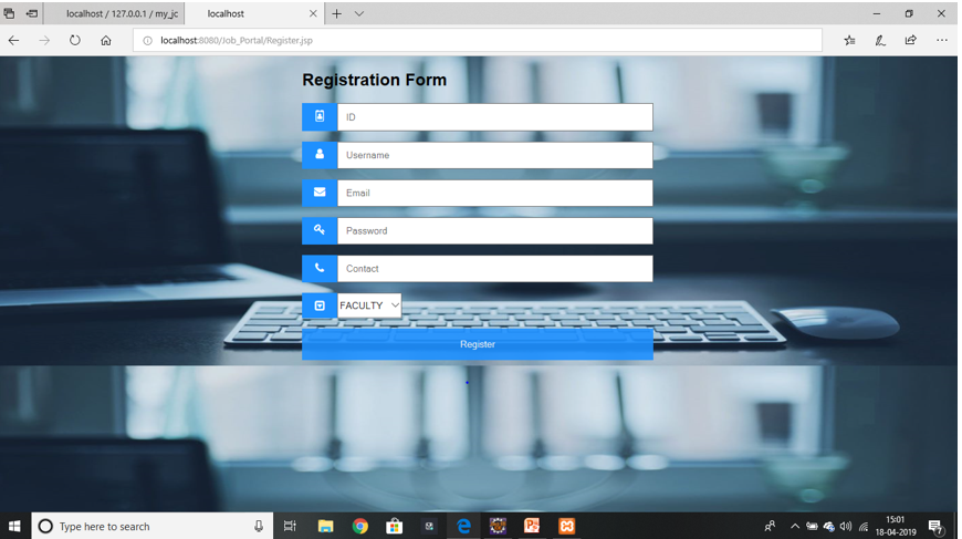 GitHub - VaishnaviManchanda/JOB-PORTAL-WEBSITE: Website featuring servlets , jsp , java , jdbc ...