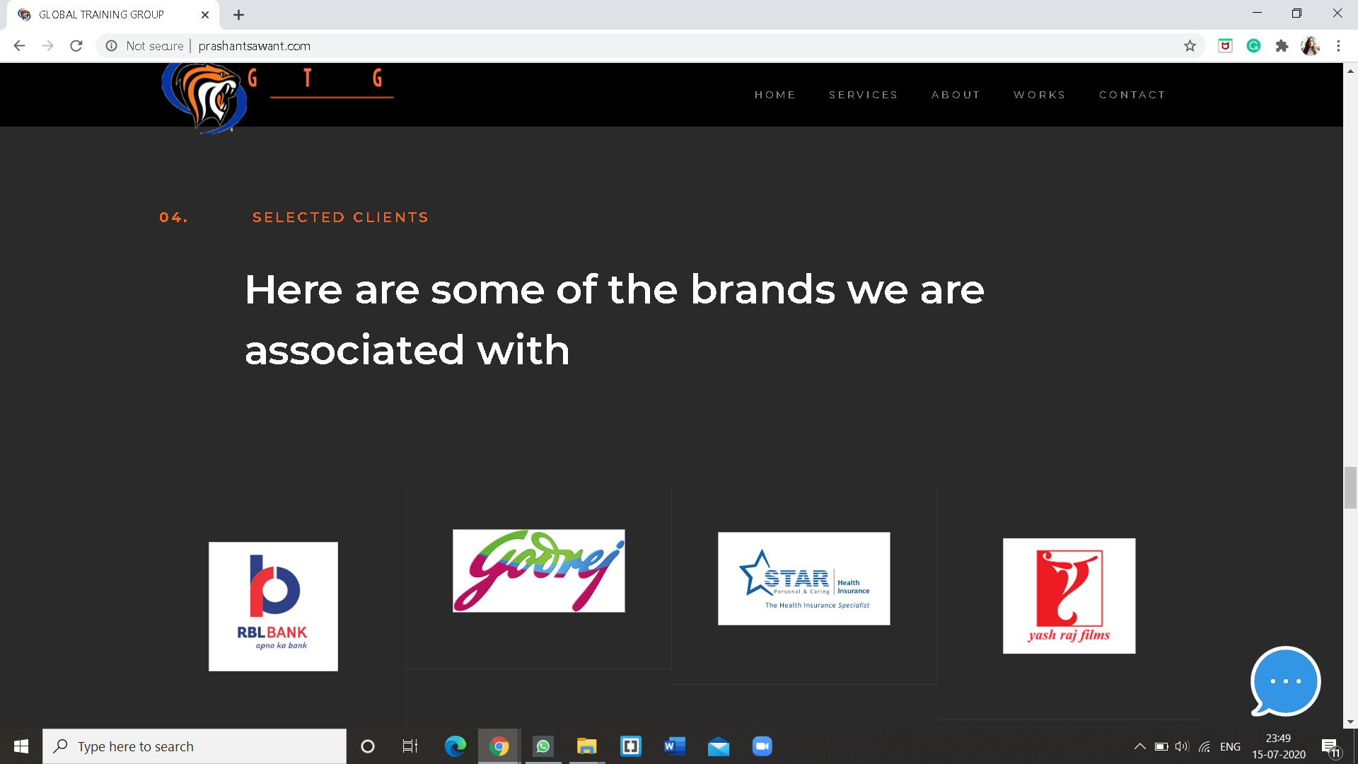 GitHub - VaishnaviManchanda/Single-Page-ResponsiveWebsite: HTML, CSS, JS, Bootstrap