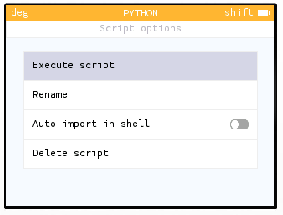 [Python] Execute script bug var menu · Issue #1481 · numworks/epsilon ...
