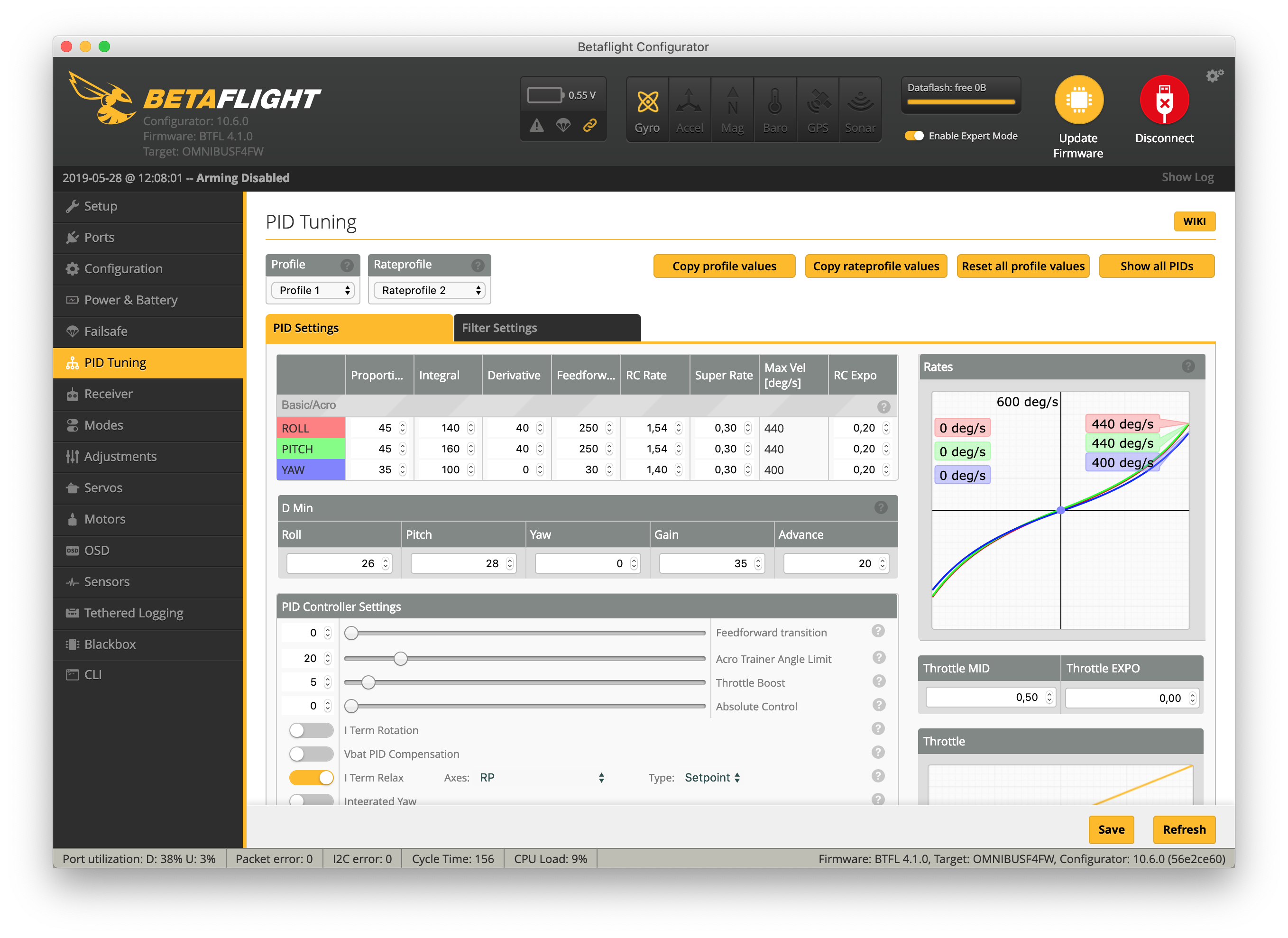Save button moved places in Mac dev builds · Issue #1468 · betaflight ...