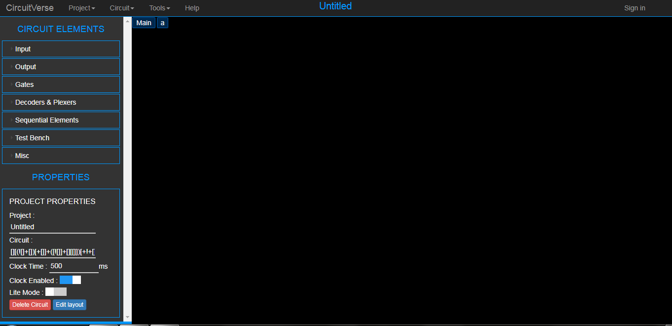 Getting Black Screen when Circuit Name is large · Issue #617 · CircuitVerse/CircuitVerse · GitHub