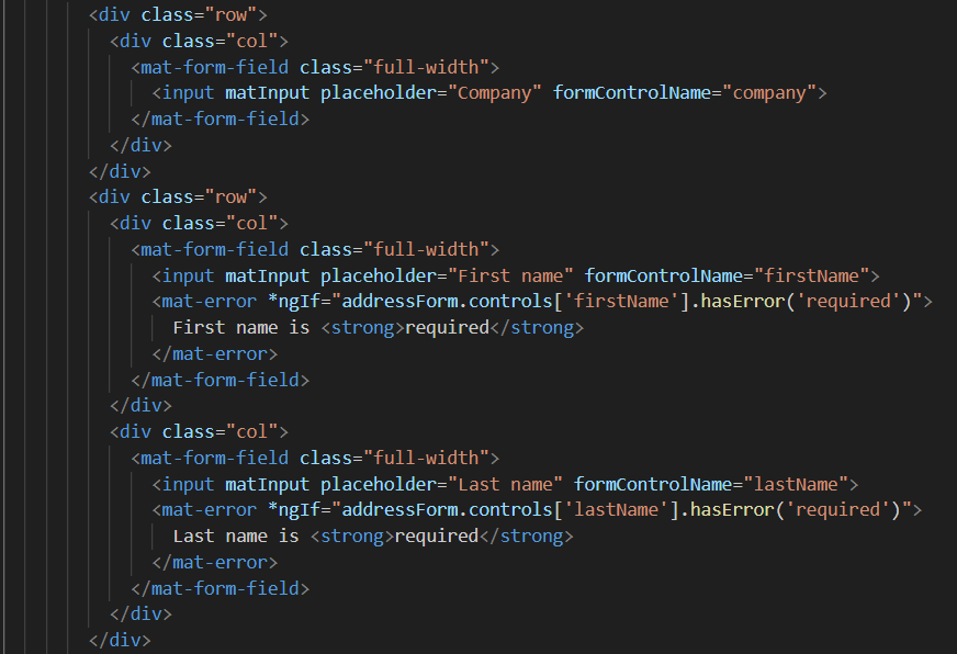 Angular Material Form Unexpected Behavior After Control Flow Migration · Issue 52277 · Angular
