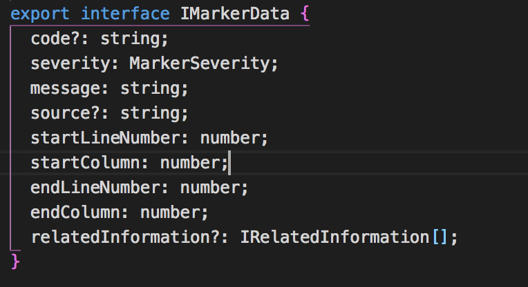 Validation message doesn't support markdown string · Issue #1264 · microsoft/monaco-editor · GitHub
