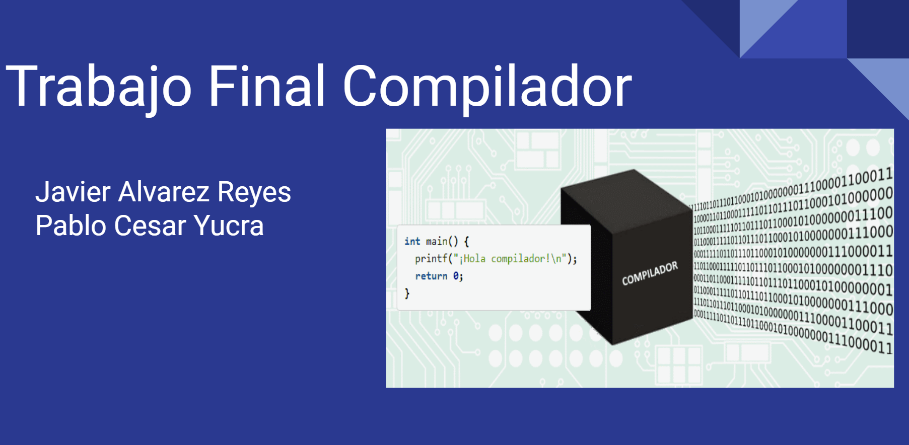 GitHub - 6162636465/Compilador: Compilador chocopy para el curso de ...