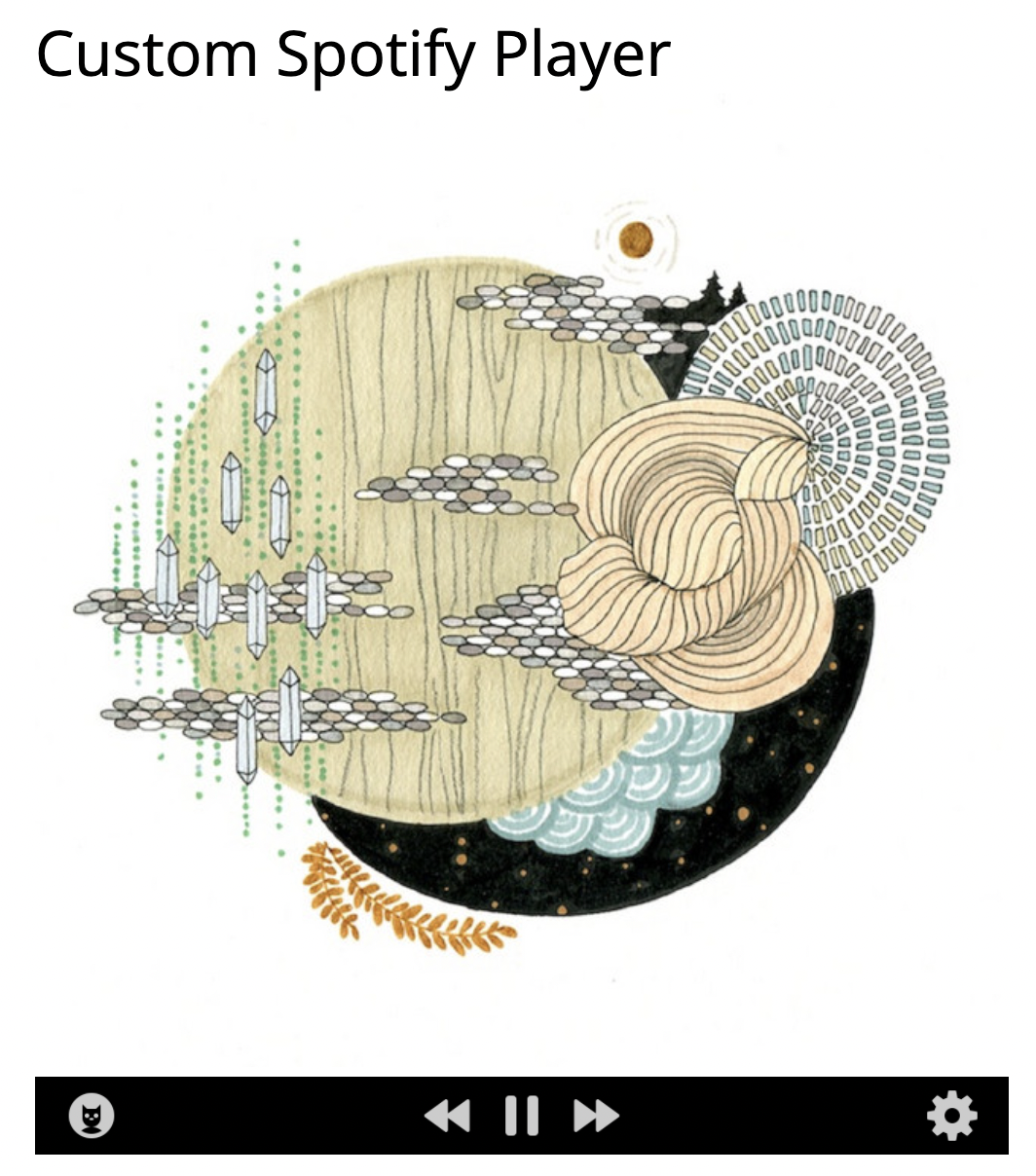 GitHub - mgravemeyer/custom-spotify-player: Simple implementation of a ...