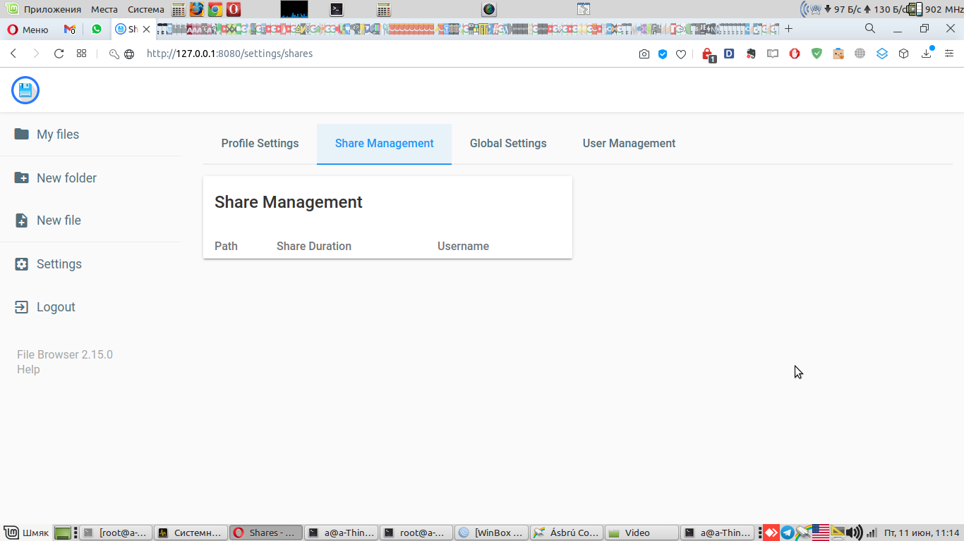 No way to set shared folder · Issue #1431 · filebrowser/filebrowser · GitHub