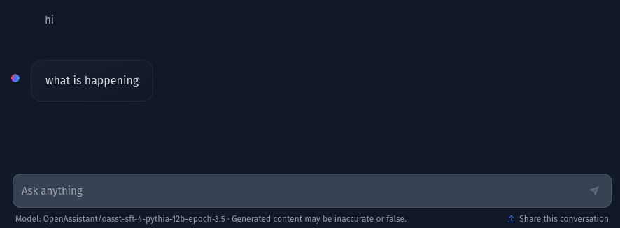 AI response appears without user message, then both appear after refresh. · Issue #423 ...