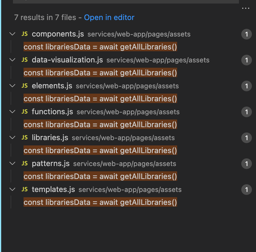 StaticProps serving all libraries content · Issue #292 · carbon-design ...