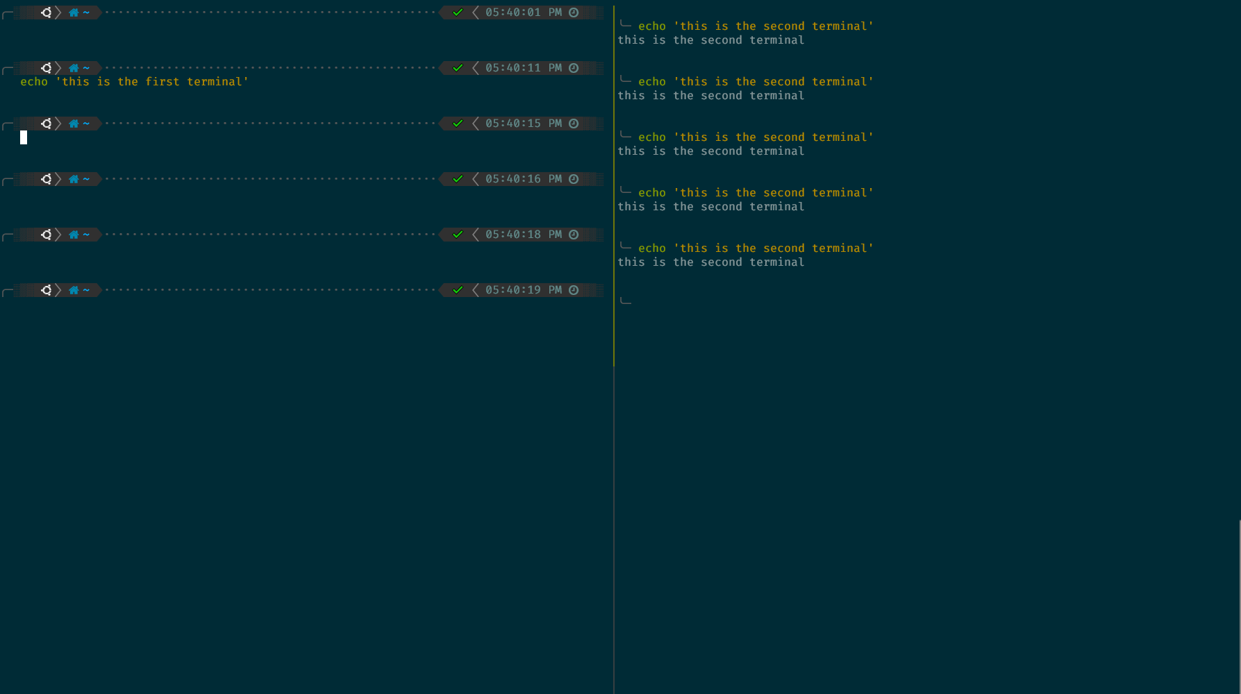 The right prompt is overflowing to the left pane · Issue #719 · romkatv ...