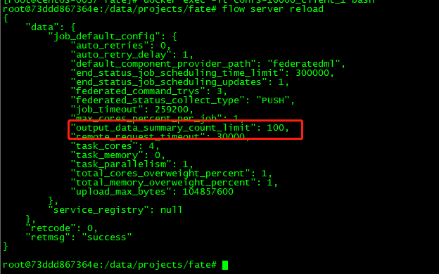 client镜像中查询output_data_summary_count_limit变量出错 · Issue #665 · FederatedAI/KubeFATE · GitHub