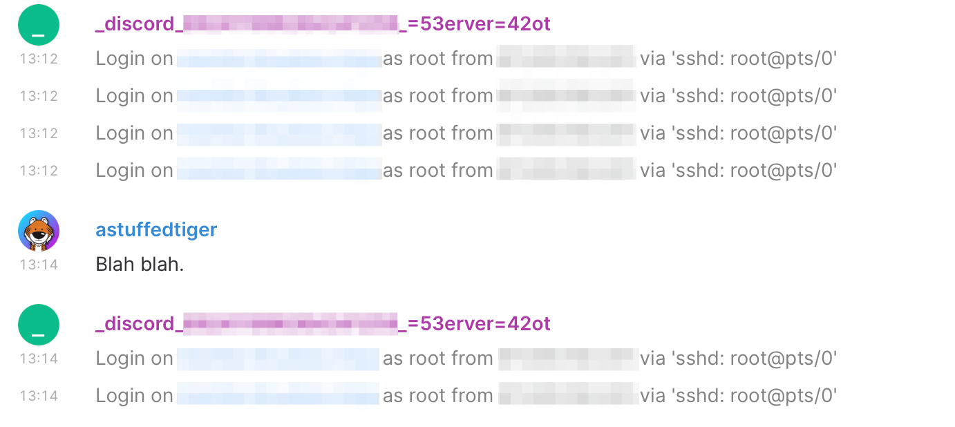 Messages Sent To Discord Via Webhook Don T Show Properly In A Matrix Room · Issue 610 · Matrix