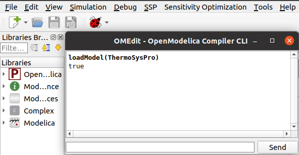 OMEdit library browser does not immediately update with the CLI · Issue #8052 · OpenModelica ...