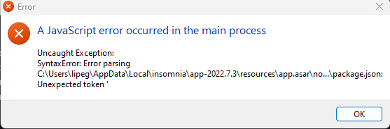 A Javascript Error Occurred In The Main Process · Issue 5690 · Konginsomnia · Github